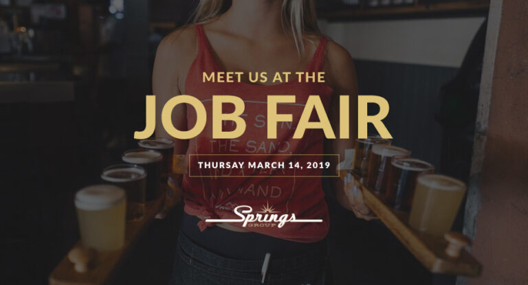NOW HIRING! Visit Springs Group at the Maple Ridge Career Fair!